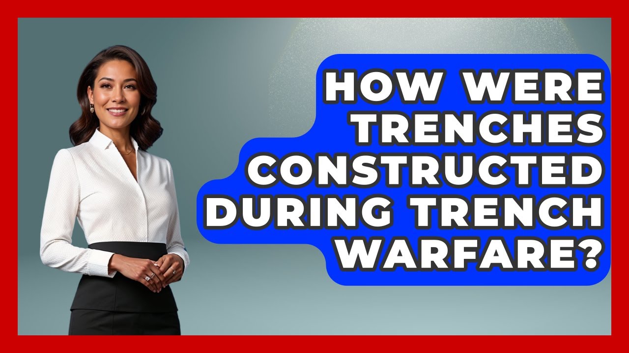 How Were Trenches Constructed During Trench Warfare? | First World War ...