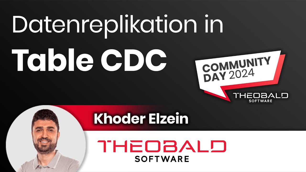Theobald Software - Datenreplikation dank Table CDC - YouTube
