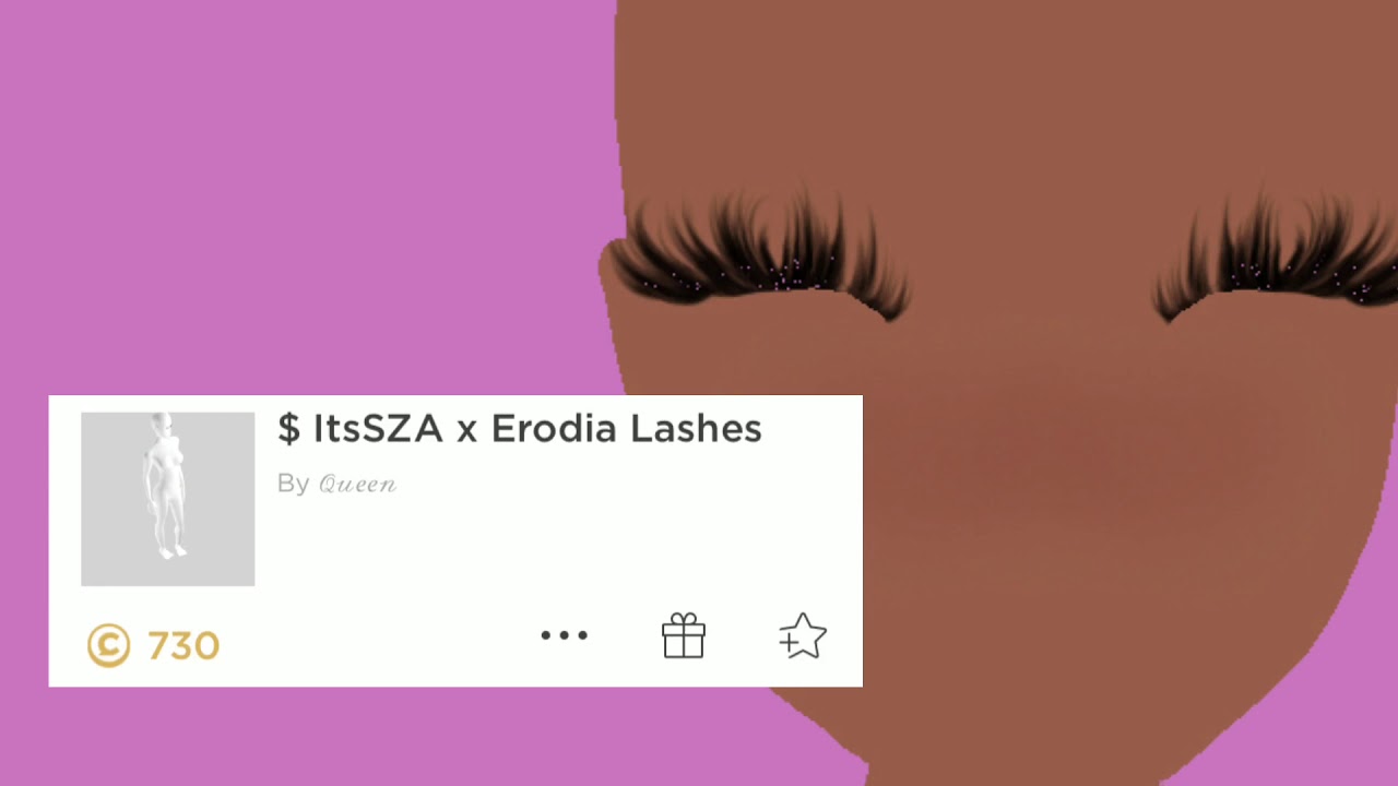 My top 5 favorite lashes 💕 | imvu - YouTube