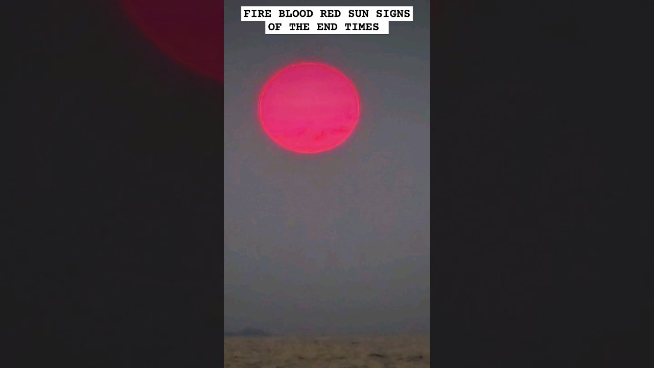 FIRE RED SUN SIGNS END OF DAYS PROPHECY GULLAH GEECHEE HISTORY HIDDEN ...