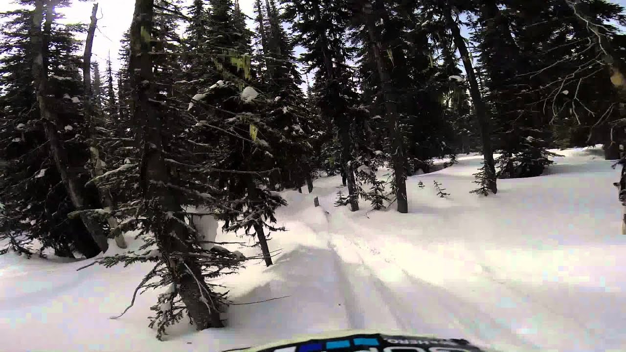 Snowboarding Big White Glades, March 15, 2014 - YouTube