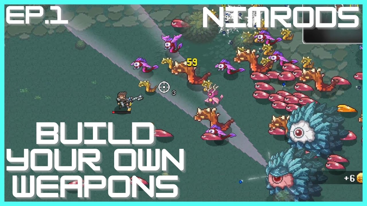 Build Your Own Weapons! | NimRods Guncraft Survivor - Ep 1 - YouTube