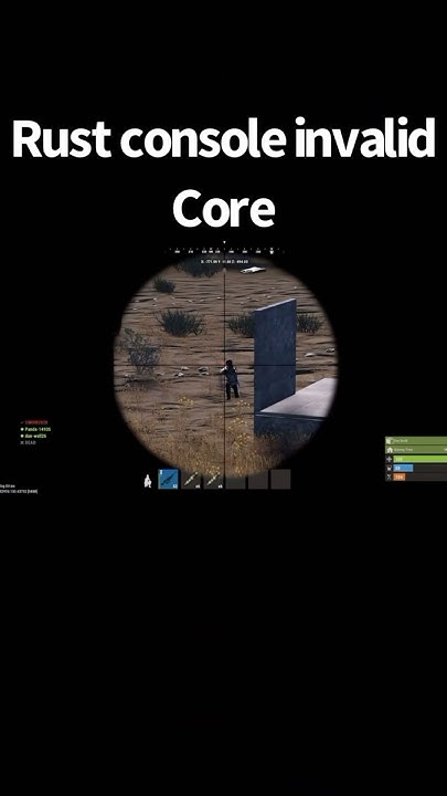 Rust console invalid core #rust #rustconsole #invalids - YouTube