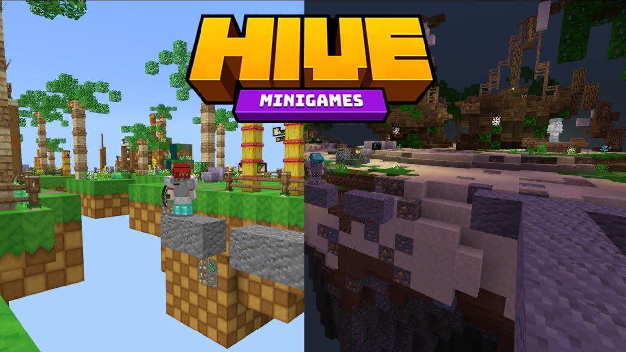 Trapping In The New Skywars Maps (The Hive) - YouTube