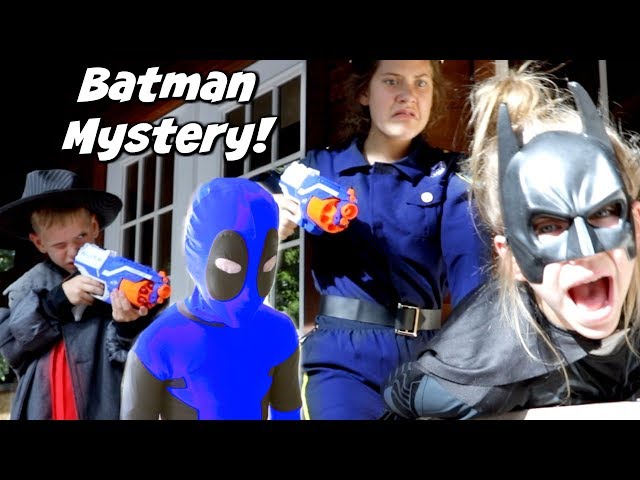 Batman Mystery! Detective Donut Solves the Batman Mystery! Hope and ...