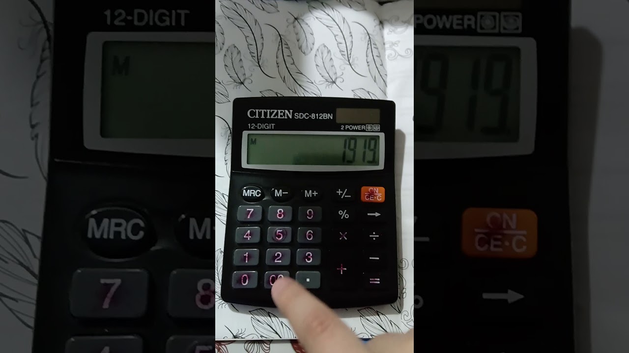 Como poner "el bebé" en una calculadora - YouTube