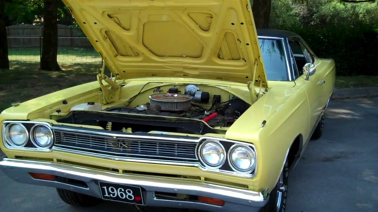 1968 Plymouth Belvedere 440 GTX - YouTube