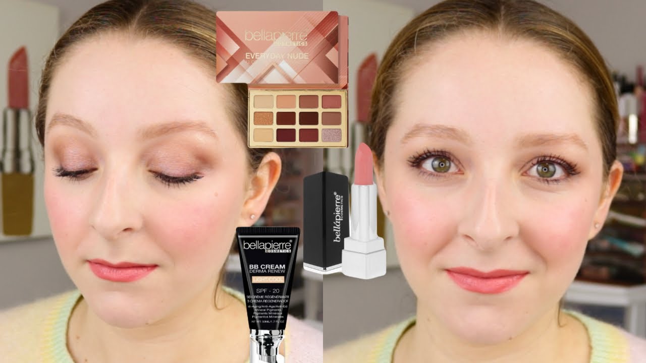 Simple, Easy, Everyday Makeup Look Tutorial with Bellapierre Cosmetics ...