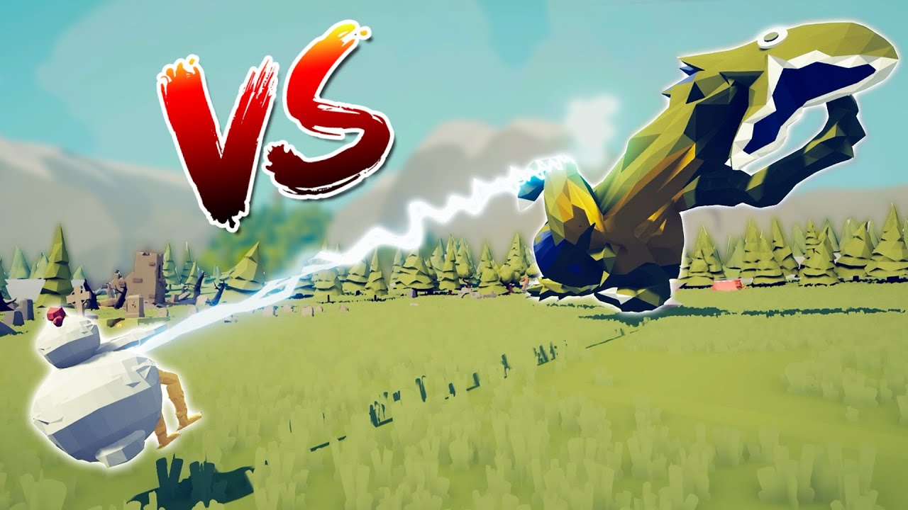 CHICKEN VS. GODZILLA (Totally Accurate Battle Simulator) - YouTube