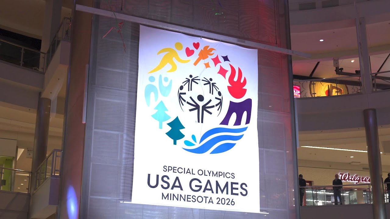 Plymouth Athlete Helps Design 2026 Special Olympics Logo - YouTube