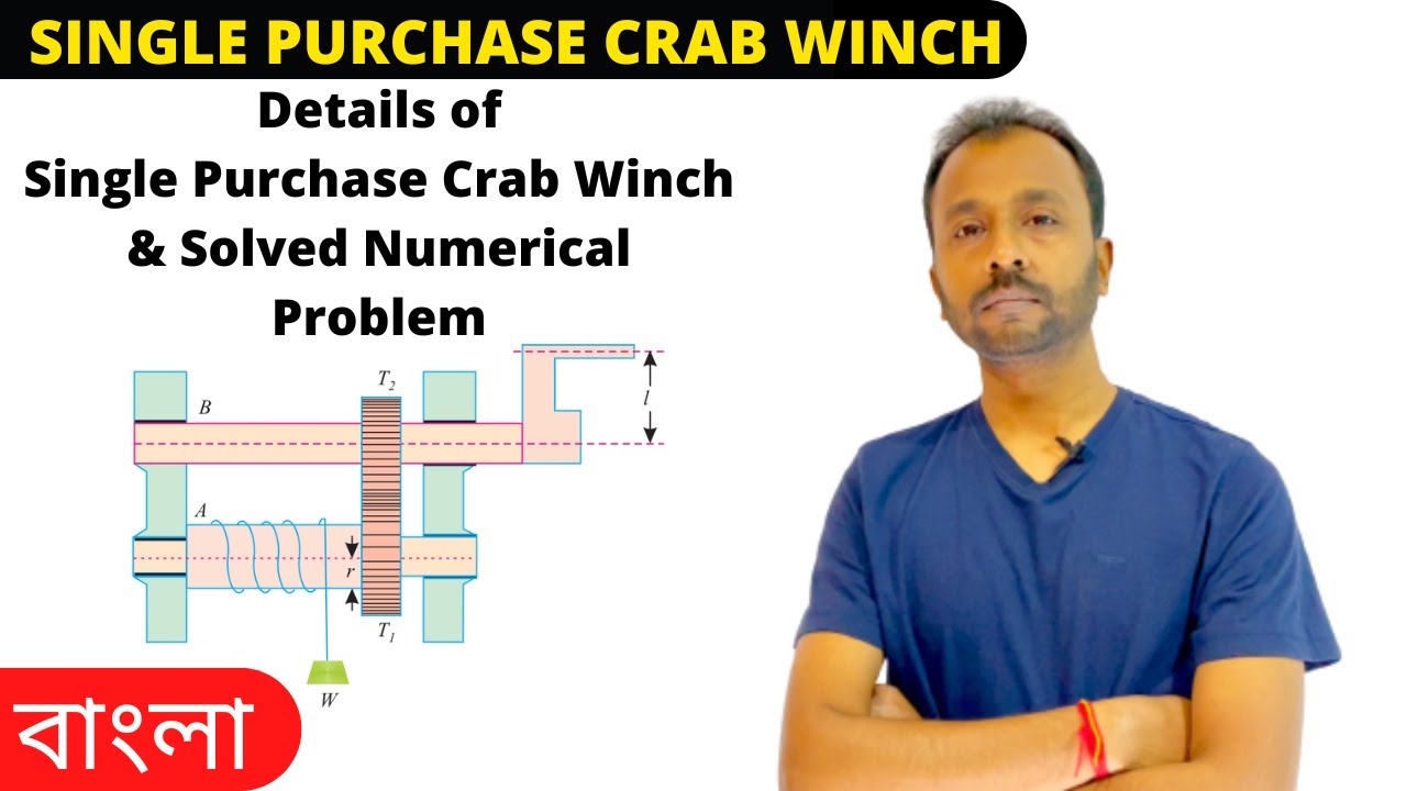 Single Purchase Crab Winch (Bengali) - YouTube