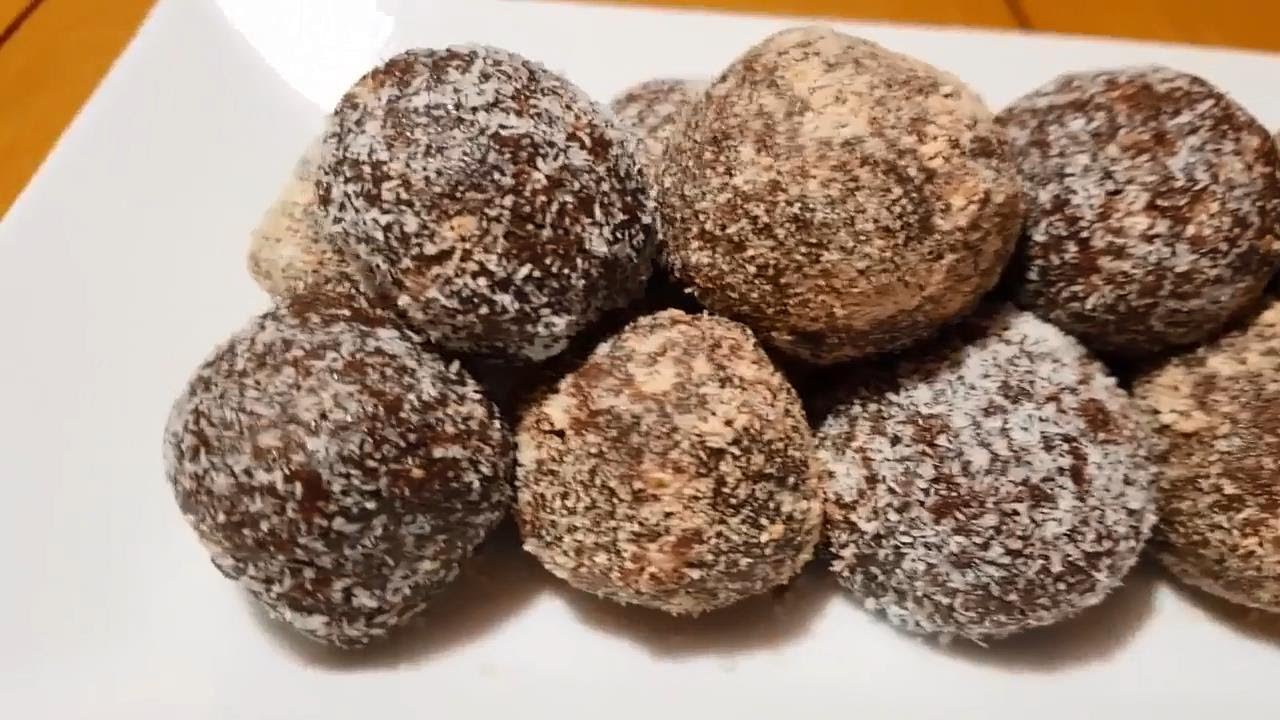 How To Make Lazy Chocolate Balls - Chocolate balls cake - YouTube