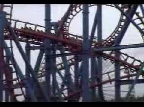 Walibi World Xpress offride - YouTube