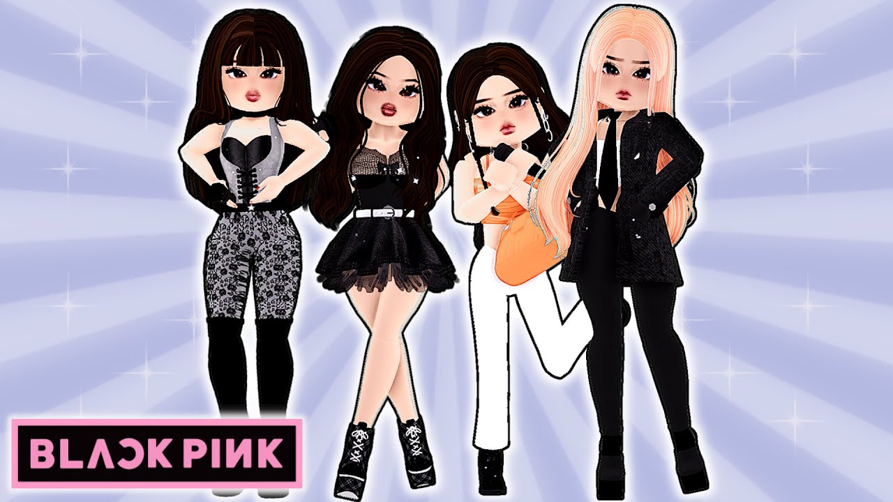 RE-CREATING BLACKPINK K-POP GROUP IN ROYALE HIGH! | ROBLOX - YouTube