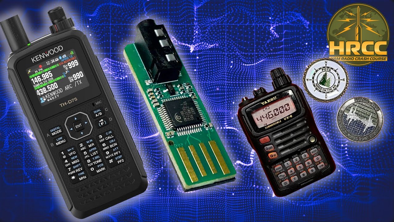 Sending Emails With A Ham Radio Handheld & Digirig Lite - YouTube