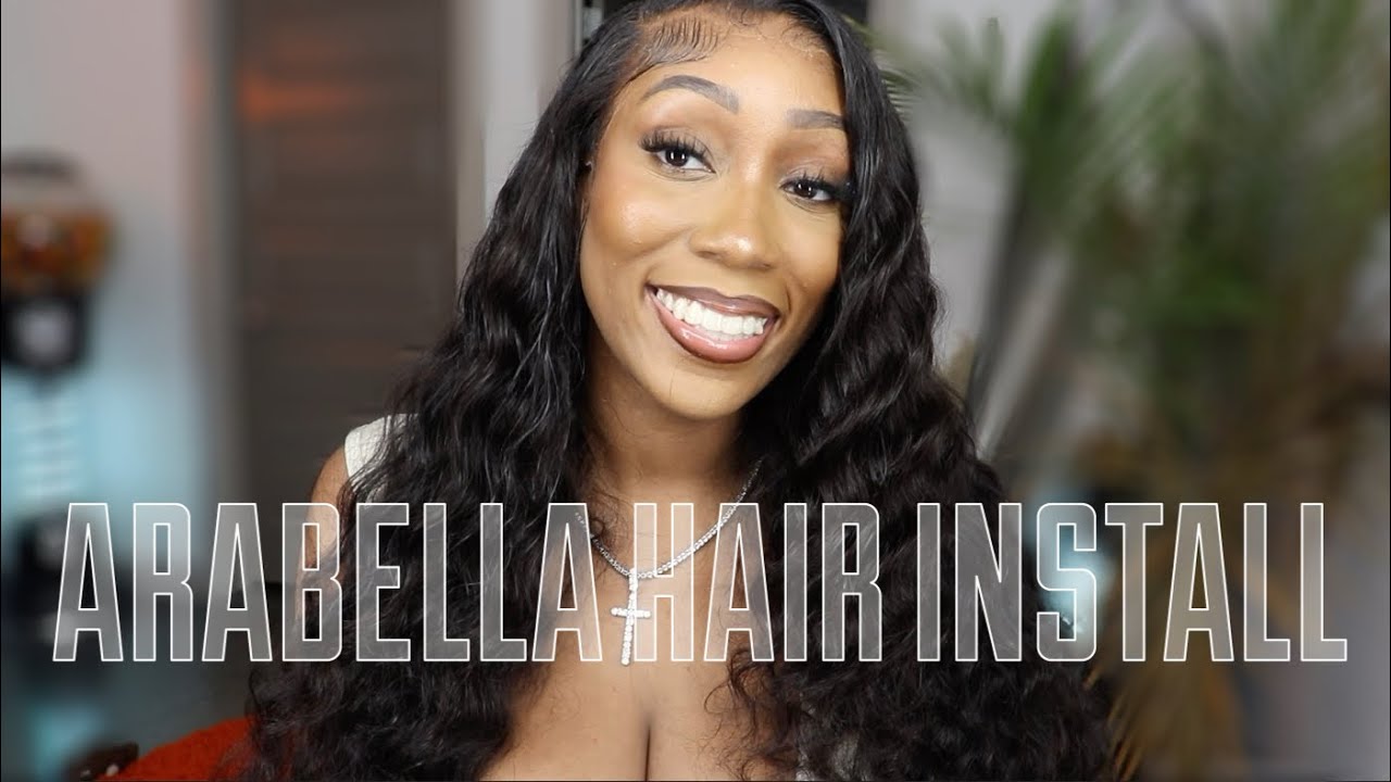 ARABELLA HAIR 26 INCH 13X4 LACE FRONTAL LOOSE WAVE WIG UNBOXING ...