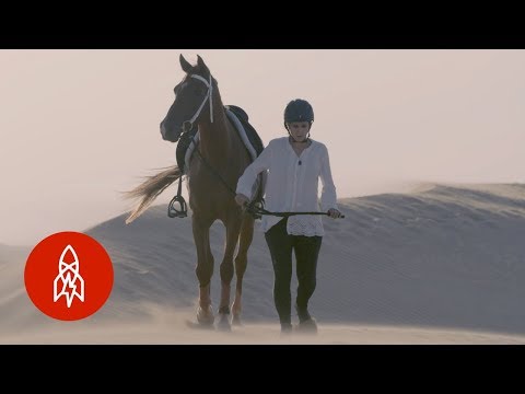 The Endurance Horse Rider of Dubai