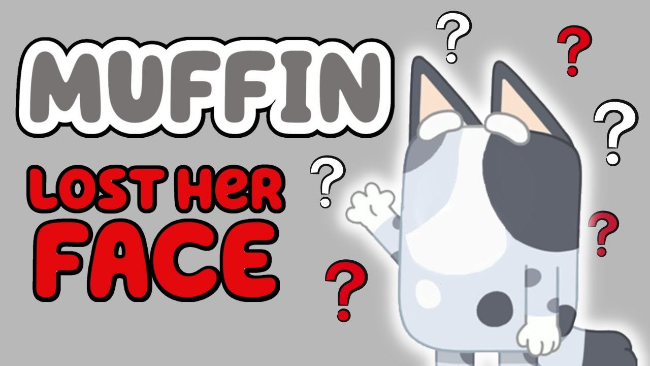 MUFFIN Lost Her Face! 🤣 | Funny Bluey | Bunya Toy Town - YouTube