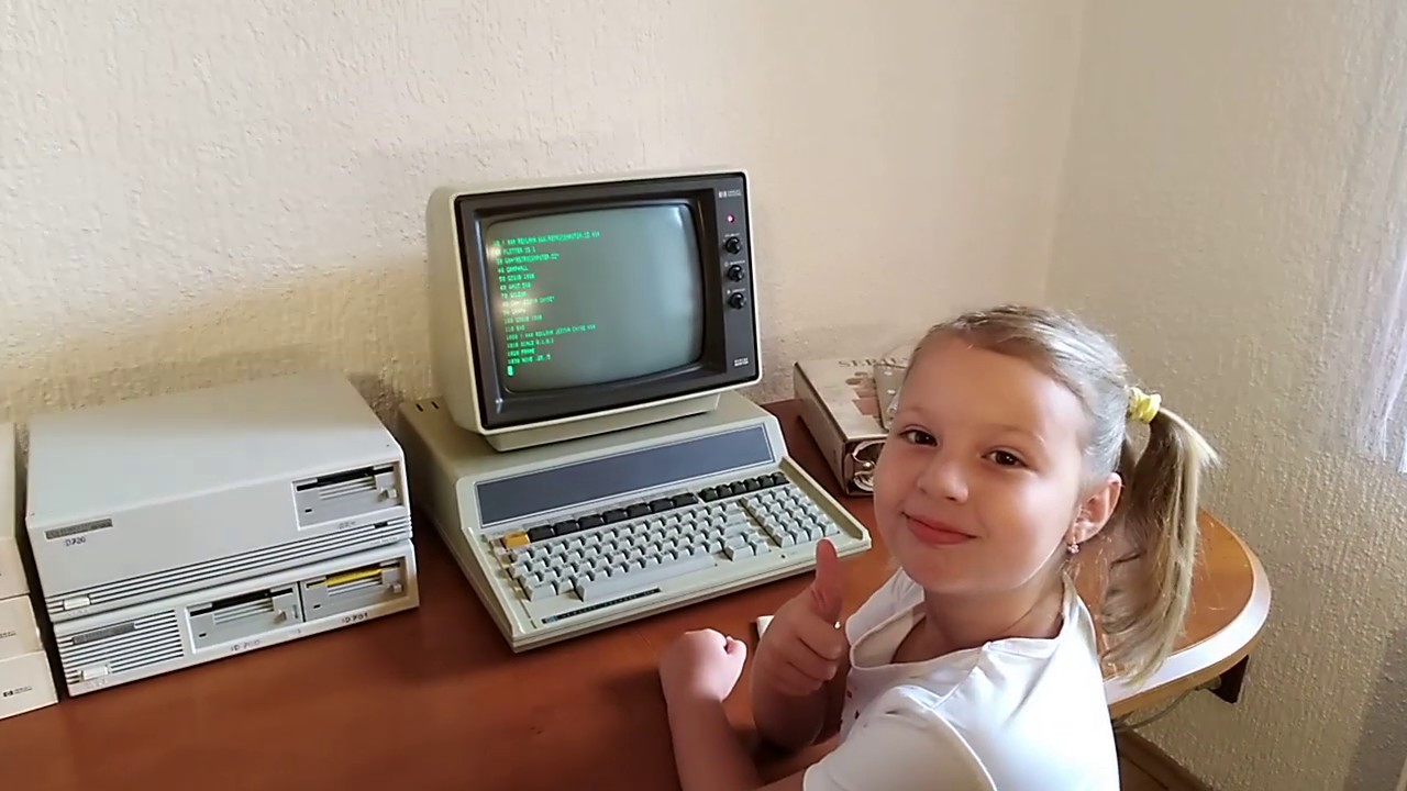 Hewlett Packard HP-86B - YouTube