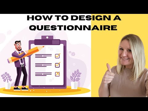 How To Design A Questionnaire For Qualitative Research