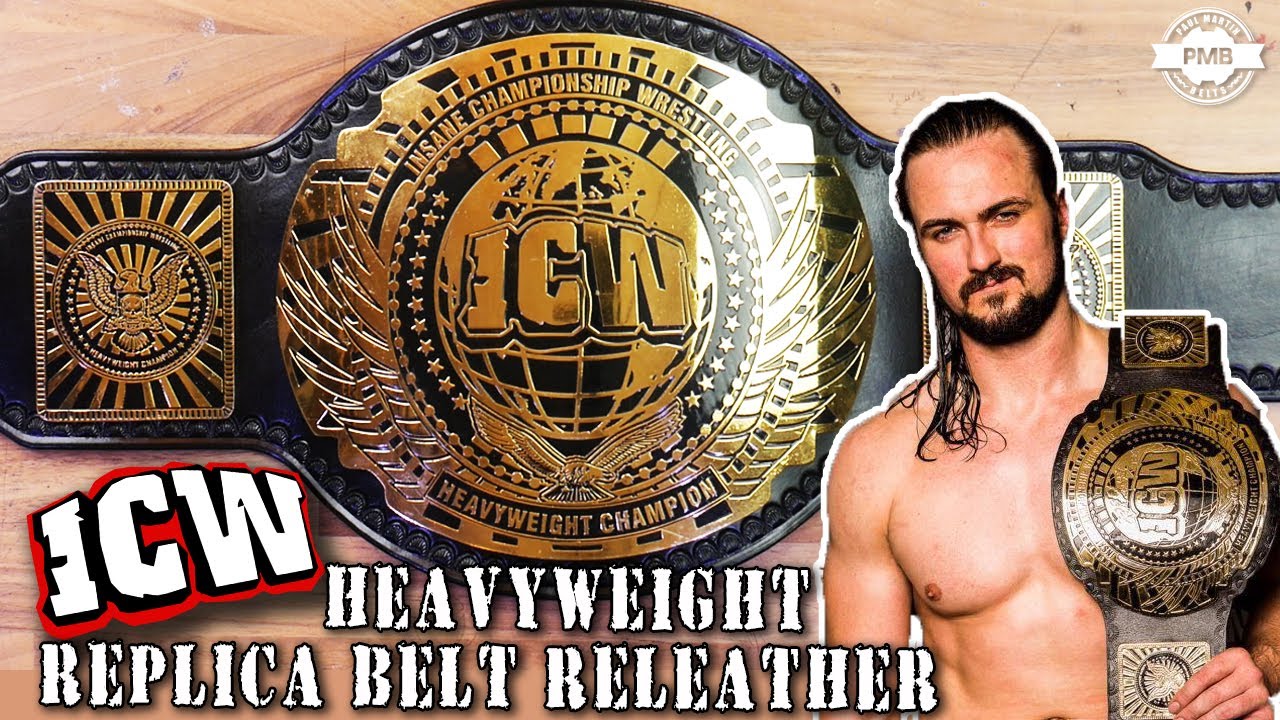 ICW Releathered Heavyweight Replica - YouTube