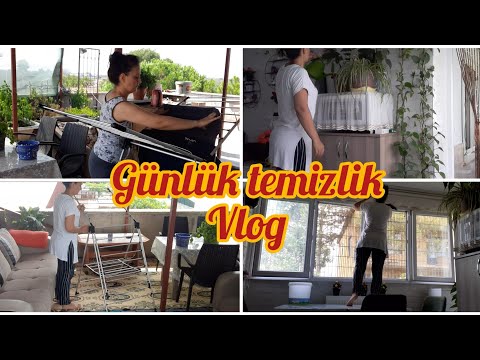TEMİZLİK VLOG🌿MUTFAK DİPKÖŞE TEMİZLİK🌿ÇATIDAKİ İŞLER🌿TEMİZLİK BENDEN SORULUR🌿SESSİZ VLOG