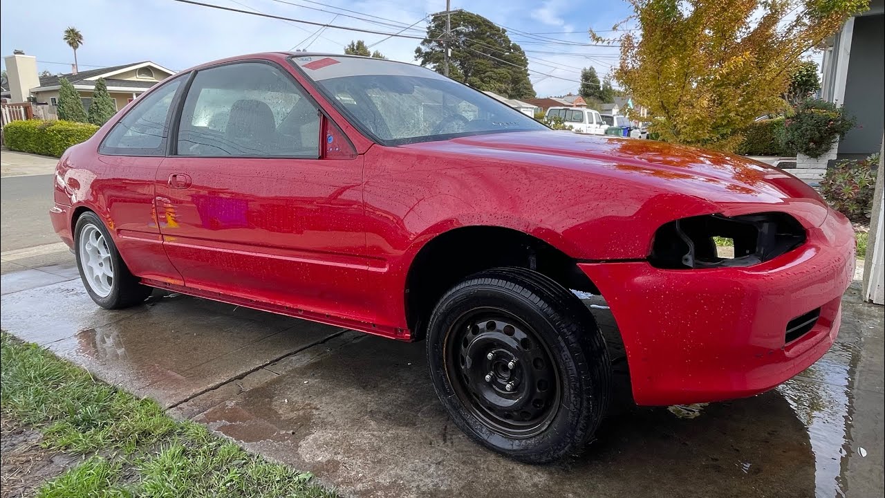 Rescuing a 94 Honda Civic Coupe DX (EJ2) - YouTube