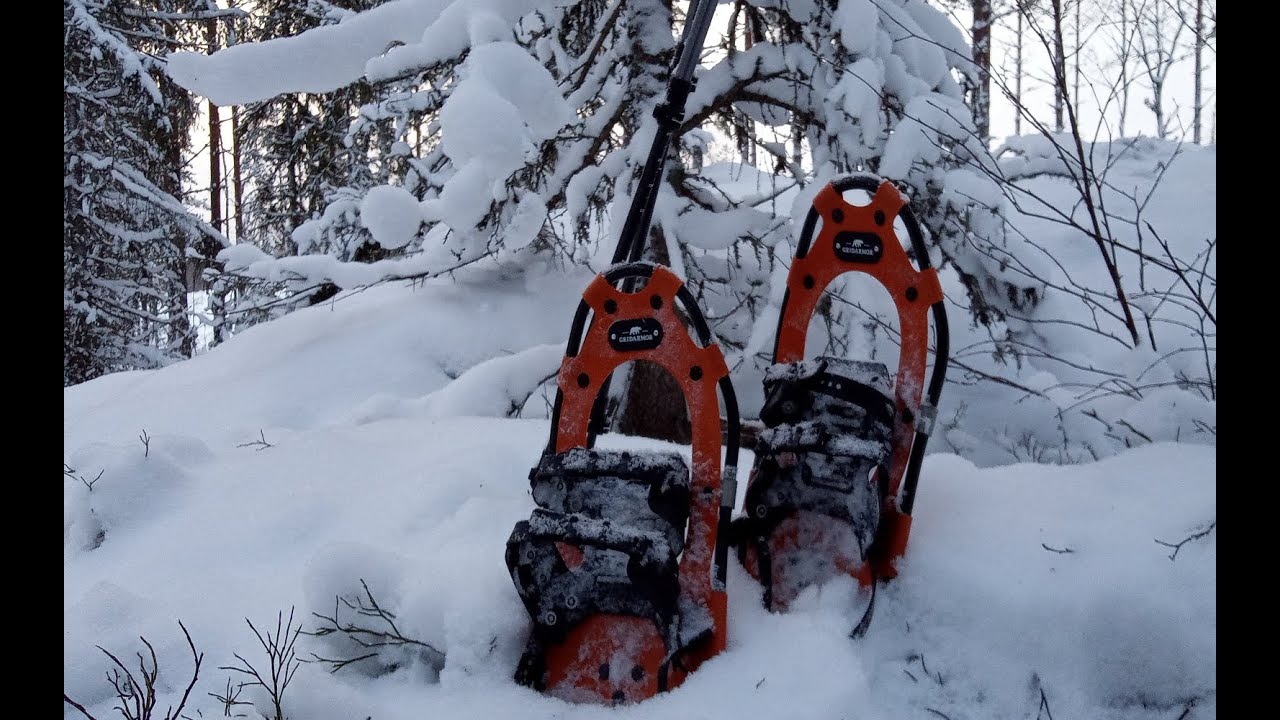 Snowshoes NIght Walk And Some Northern Lights - YouTube