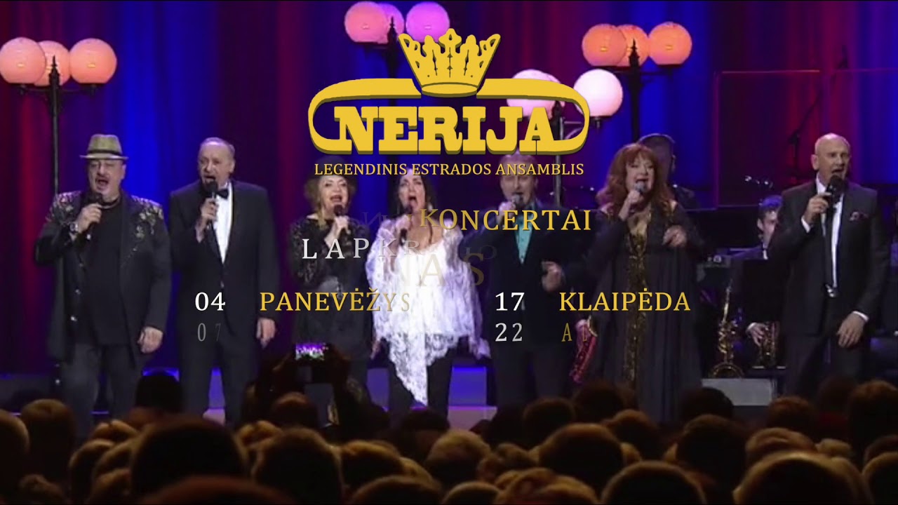 Legendinis ansamblis "Nerija" atsisveikina su gerbėjais - YouTube