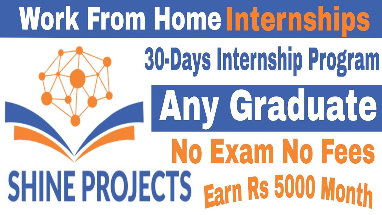 Work From Home Internship in Shine Projects || Earn upto Rs 5000 per ...