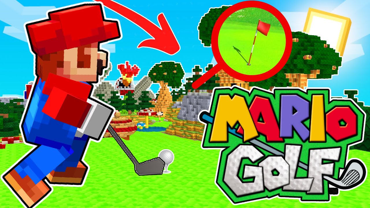 Minecraft Mario Golf | ACORN PLAINS TOURNAMENT! [1] - YouTube