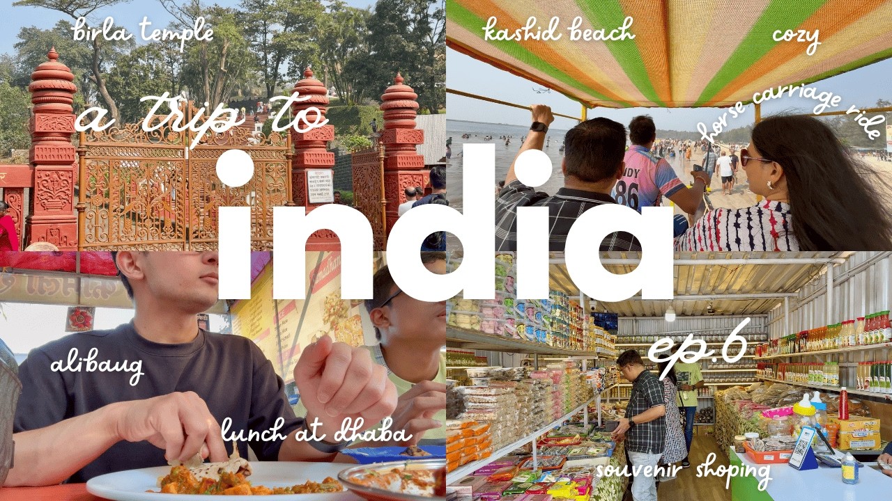 a trip to india | ep.6 | 🍃 cozy alibaug family trip | day 2 | 🌊 kashid ...