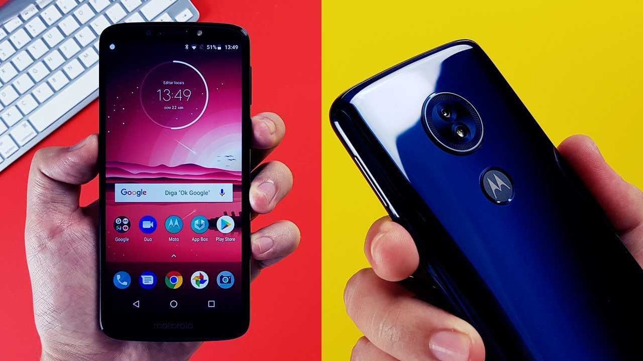 Motorola MOTO G6 PLAY unboxing e minhas primeiras impressões - YouTube