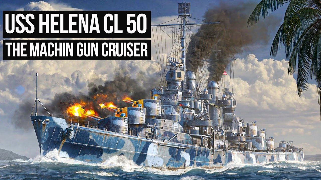 USS Helena CL-50 The Deadly Arsenal - YouTube