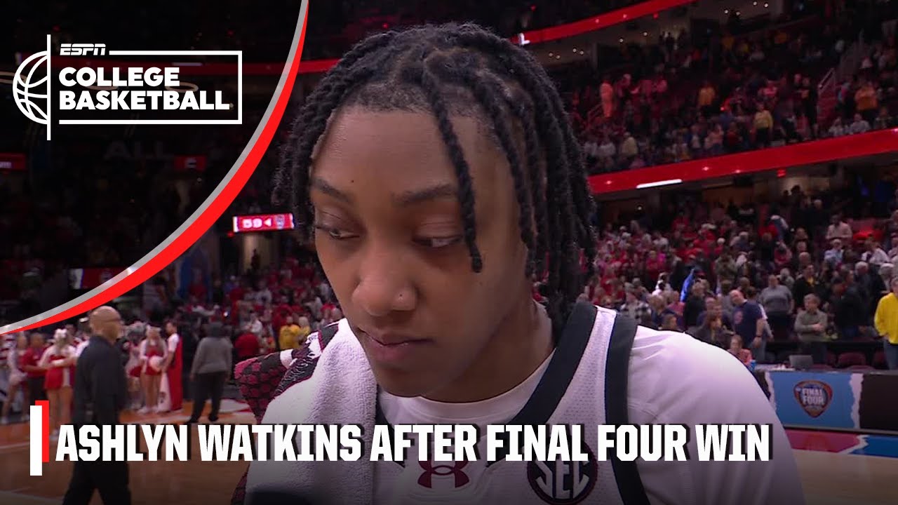 Ashlyn Watkins breaks down her 20 REB game in South Carolina’s win ...