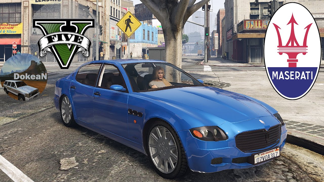 2003 Maserati Quattroporte (mods) - GTA V - YouTube