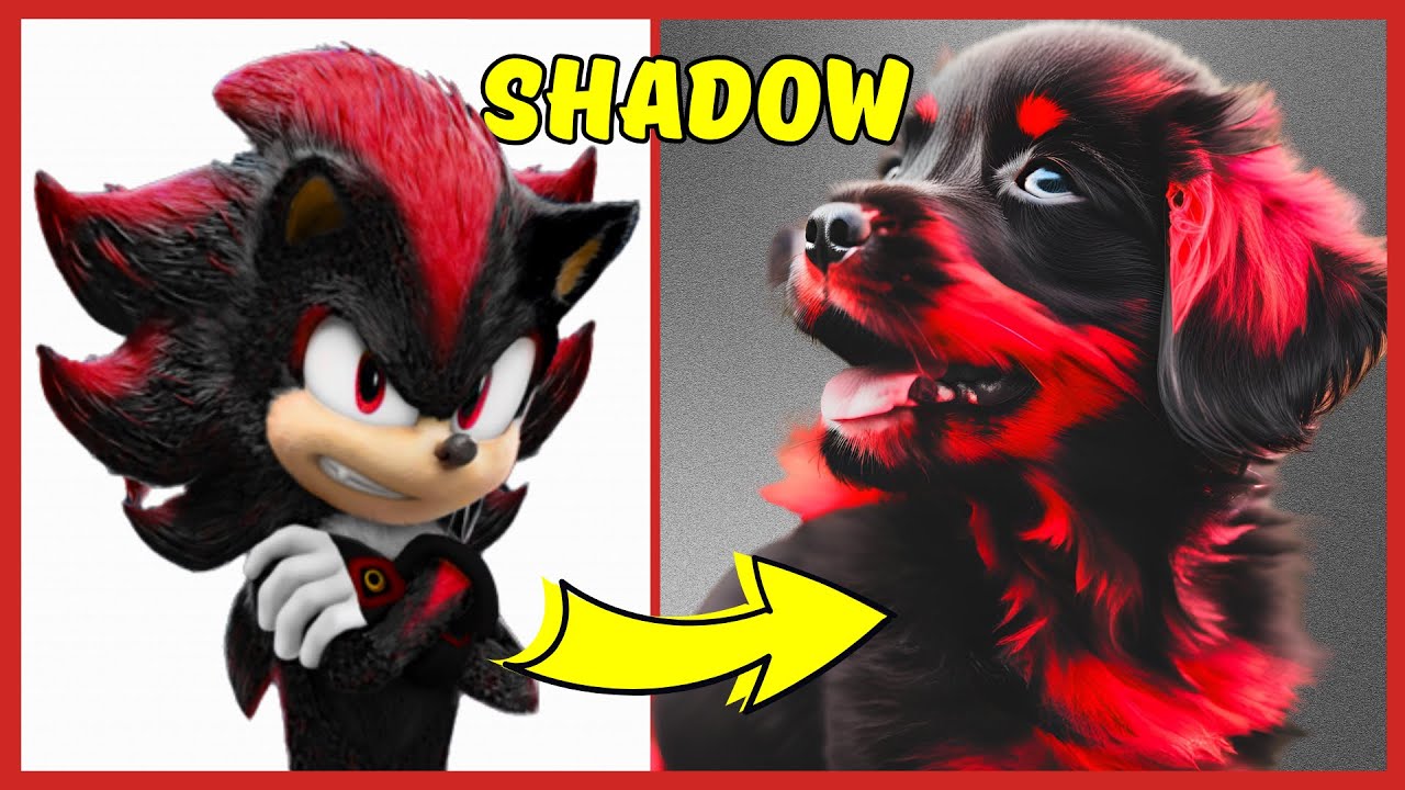 SONIC the Hedgehog 3 CHARACTERS as DOGS + Guess The Sonic the Hedgehog ...