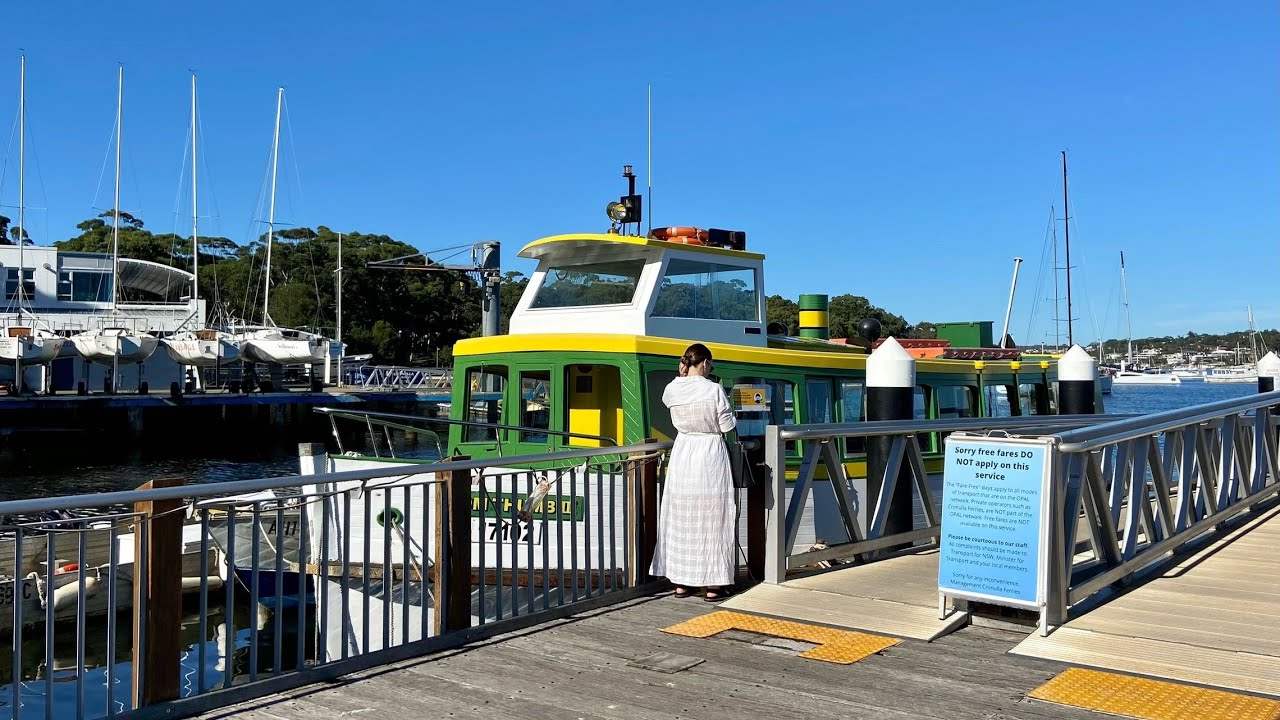 这儿有一条超美的水路，悉尼，Cronulla to Bundeena - YouTube