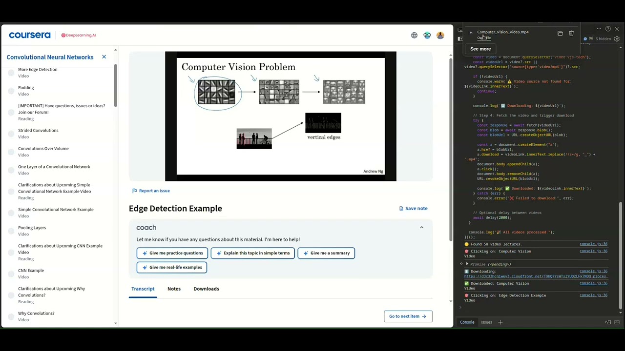 How to download all coursera videos (FREE code) - YouTube