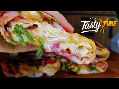 PİŞİRME Börek ANA SAYFA | KAHVALTI tarifi | ASMR GIDA BURRİTOSU