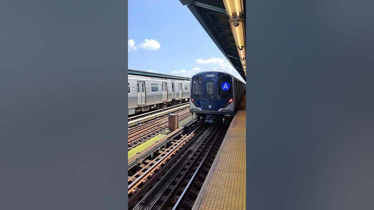Lefferts Boulevard Bound R211A A train Manhattan Bound R179 A train at 88th Street - YouTube