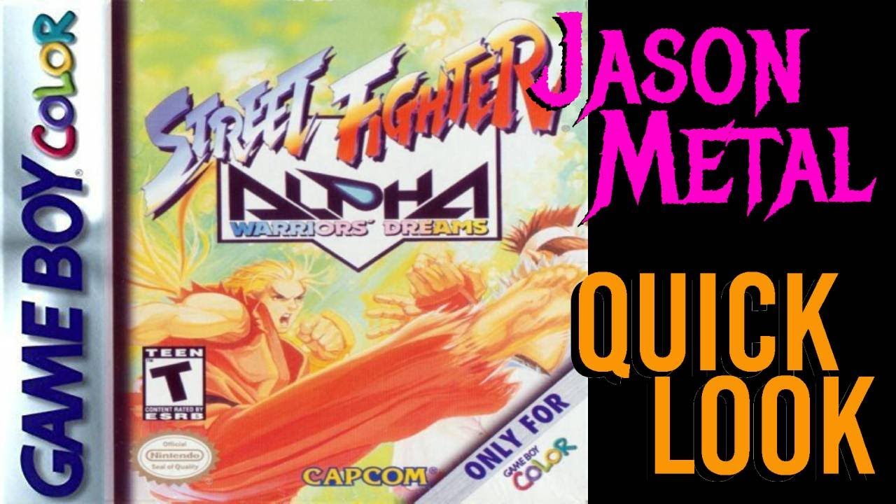 #QuickLook Street Fighter Alpha for GameBoy Color - YouTube
