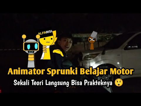 Animator Sprunki Belajar Naik Motor | #animation #sprunki #lucu #memes ...