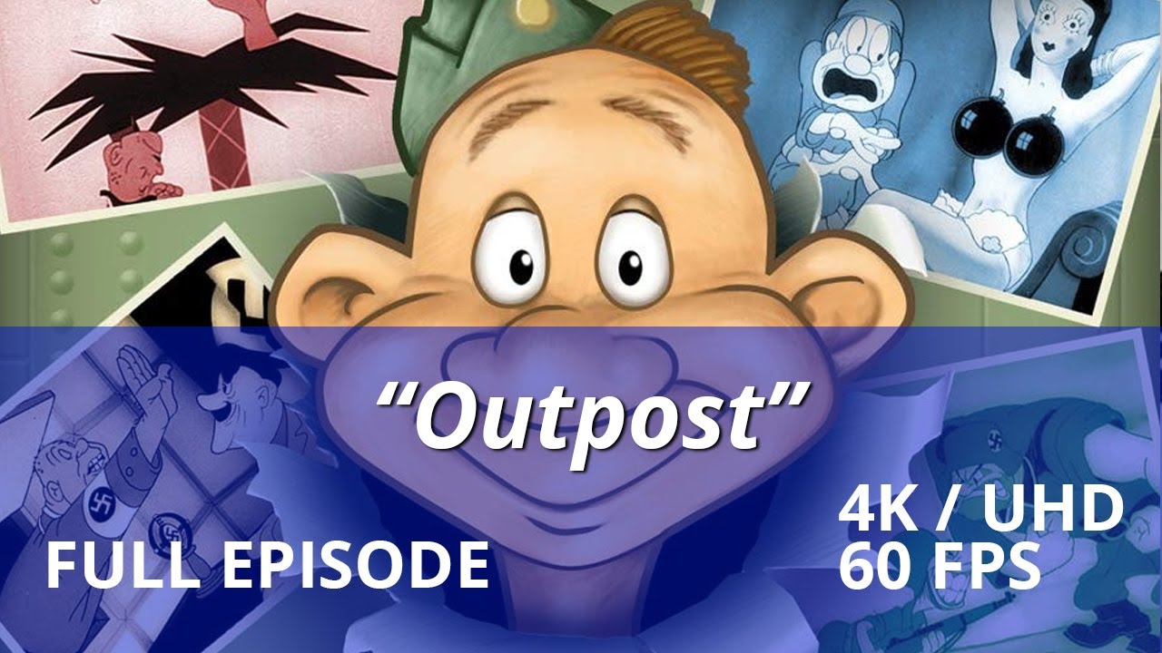 PRIVATE SNAFU: OUTPOST - Cartoon - 4K / UHD 60 FPS Remastered - YouTube