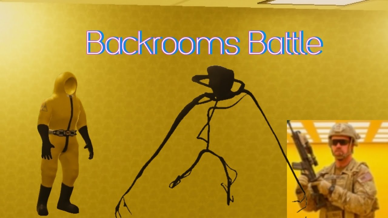 ИГРАЮ В ИГРУ BACKROOMS BATTLE 3D - YouTube