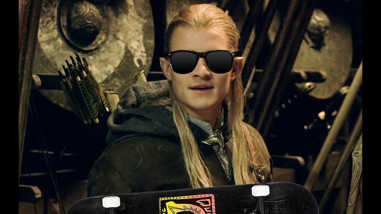 Lord of the Rings | Legolas the Skateboard Master - YouTube