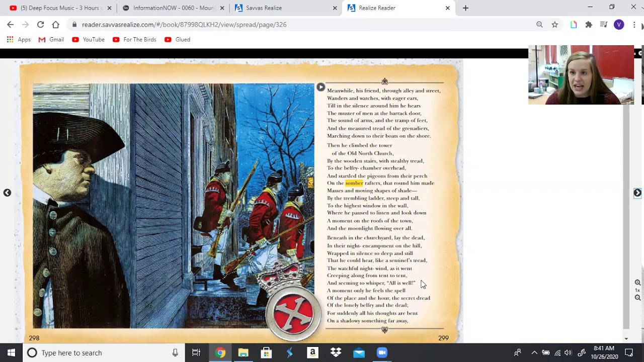 Paul Revere Comprehension Day 2 - YouTube