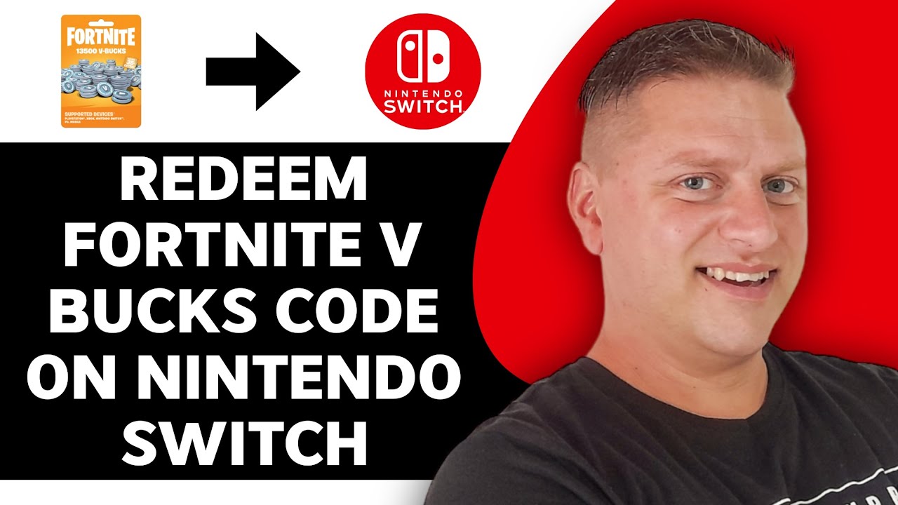 How to Redeem Fortnite V Bucks Code on Nintendo Switch 2025 - YouTube