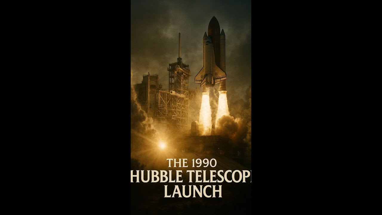 The 1990 Hubble Telescope Launch #Space - YouTube