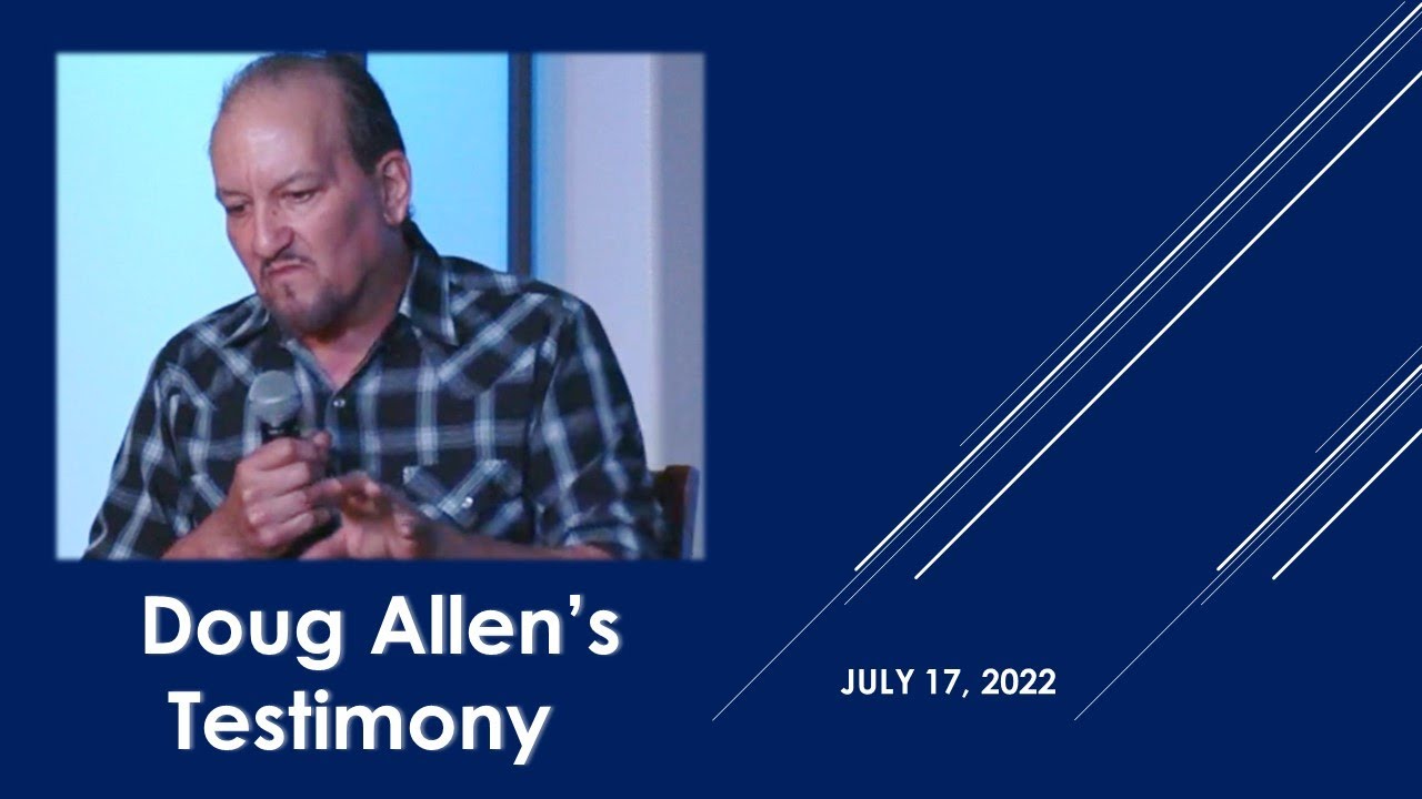 Doug Allen's Testimony - YouTube